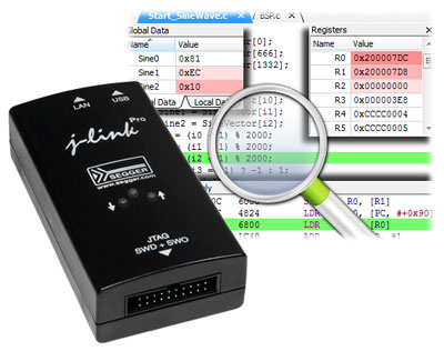 New J-Link Debug Software