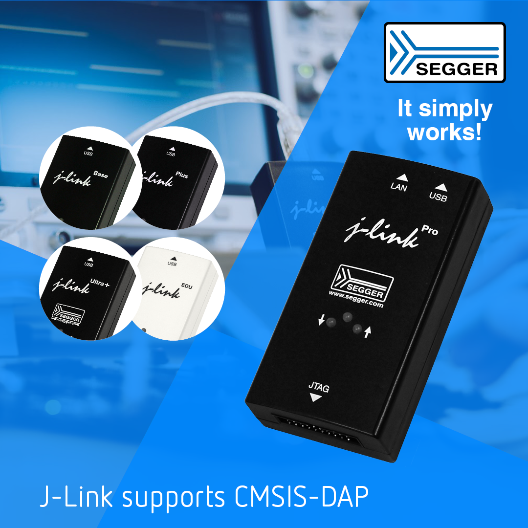 J-Link Now Supports CMSIS-DAP