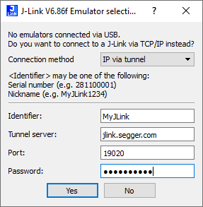 J-Link Remote Server