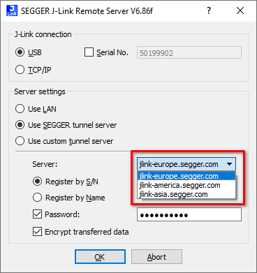 J-Link Remote Server